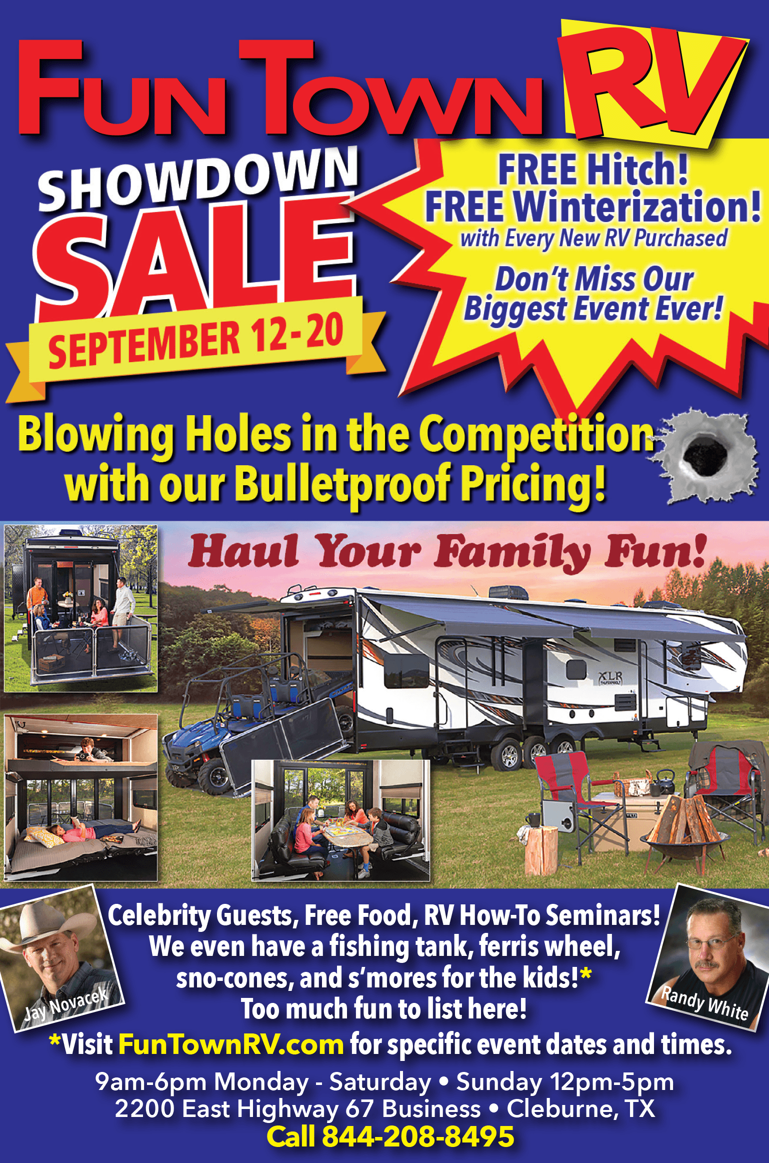 Fun Town RV Showdown Sale: Sept 12-20 - Fun Town RV Blog